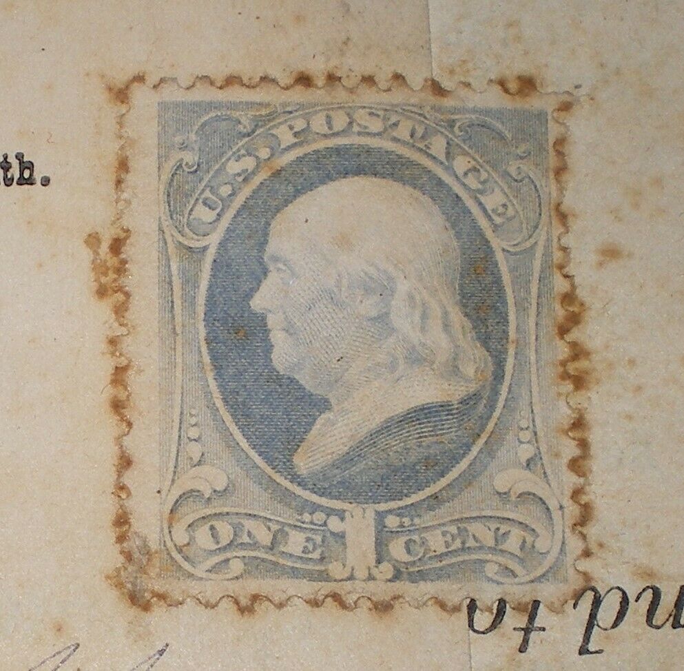 Kentucky University Lexington KY Brochure Cover 1882 1Ct Franklin Stamp ...