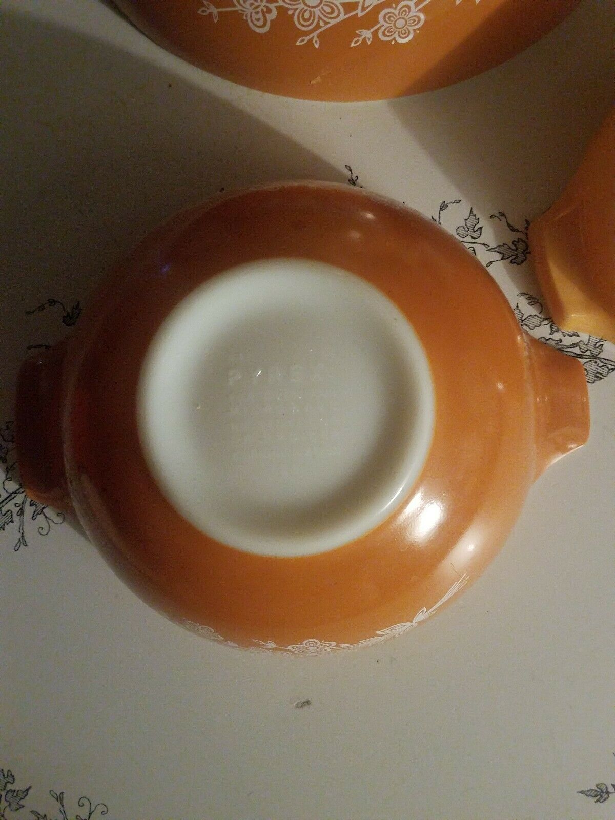 Vintage Set Of 4 Pyrex BUTTERFLY GOLD Pattern Cinderella Nesting Mixing ...