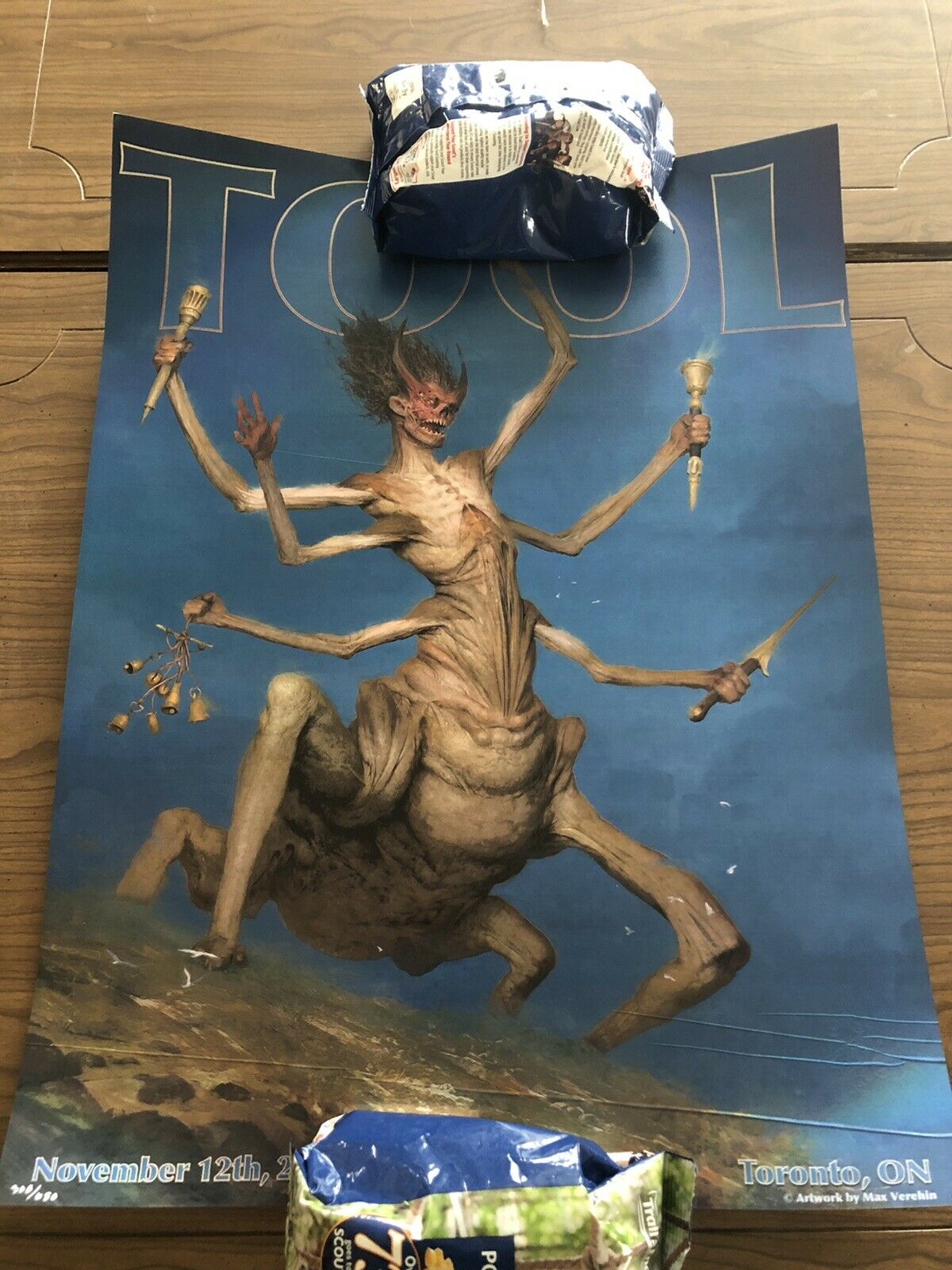 TOOL Poster Toronto Concert 11/12 By Max Verehin. | #23347947