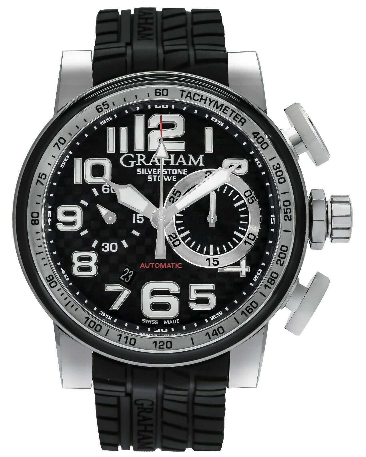Graham Silverstone Stowe Classic Chronograph Automatic Men ' S Watch ...