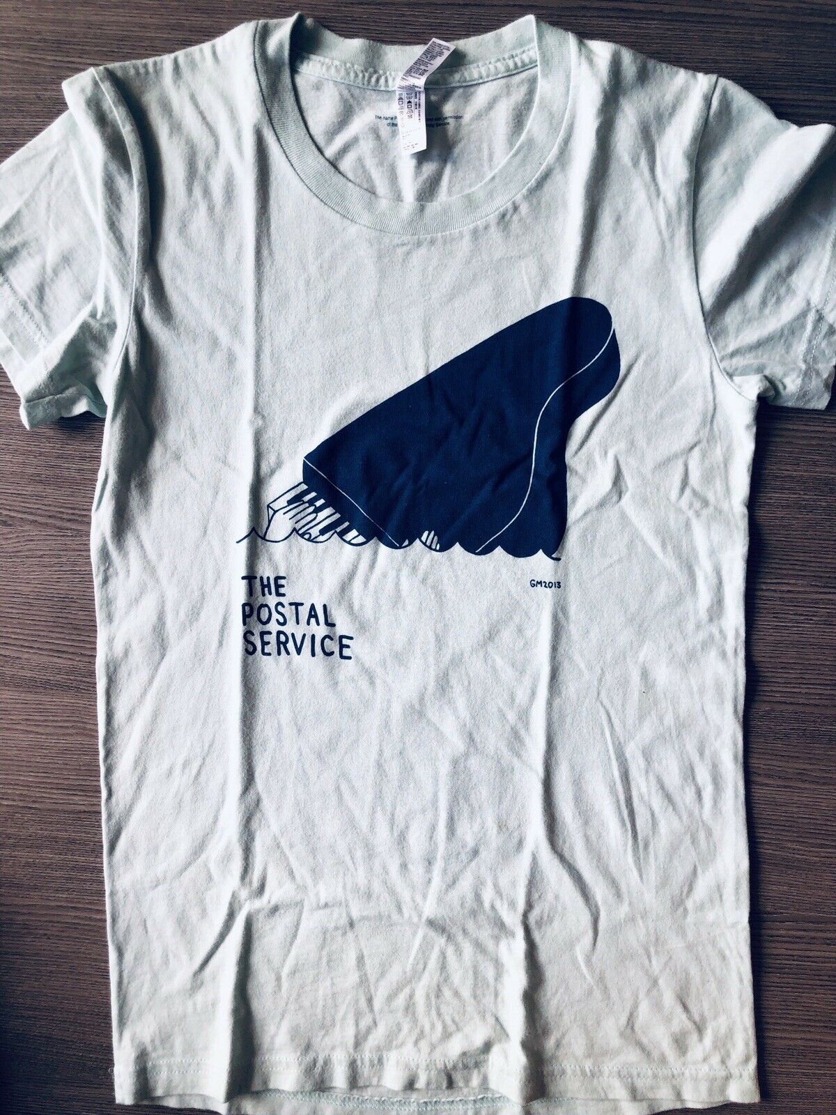 Rare The Postal Service Band Anniversary Drowning Piano Tour T - Shirt ...