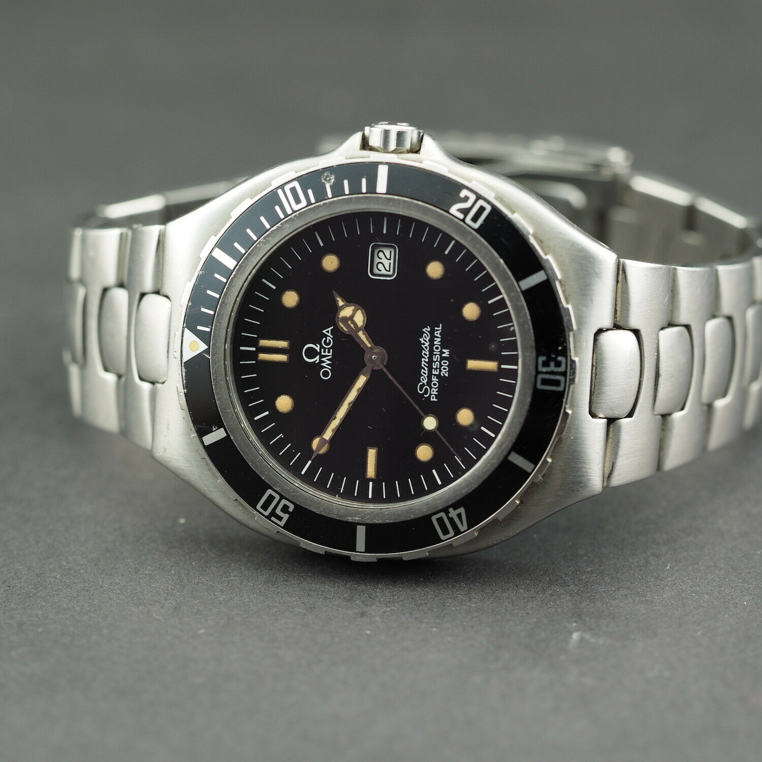 Omega Seamaster 200m Pre - Bond Dive Watch Full Size Version, Quartz ...