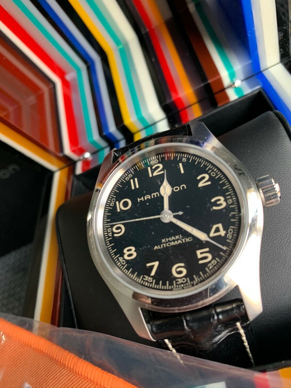 Hamilton Khaki Field “Murph” W/Limited Edition Tesseract Box | #23424785