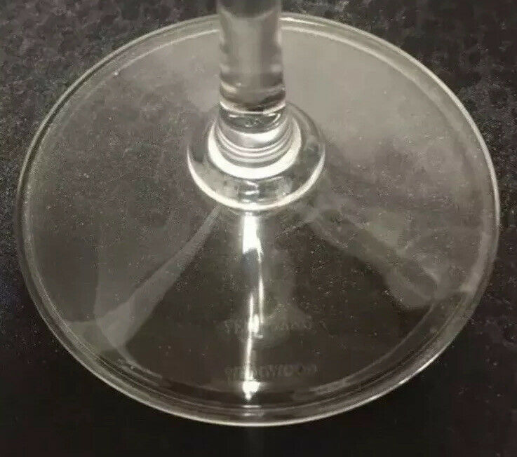 Vera Wang Wedgwood Grosgrain Wine Glass Crystal Made In Germany | #22904900