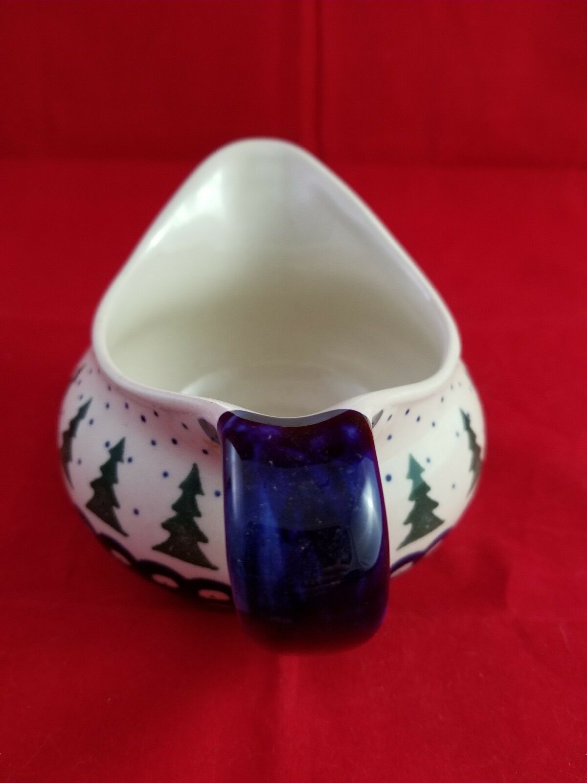 Polish Pottery Stoneware Gravy Boat Pitcher Boleslawiec Holiday ...