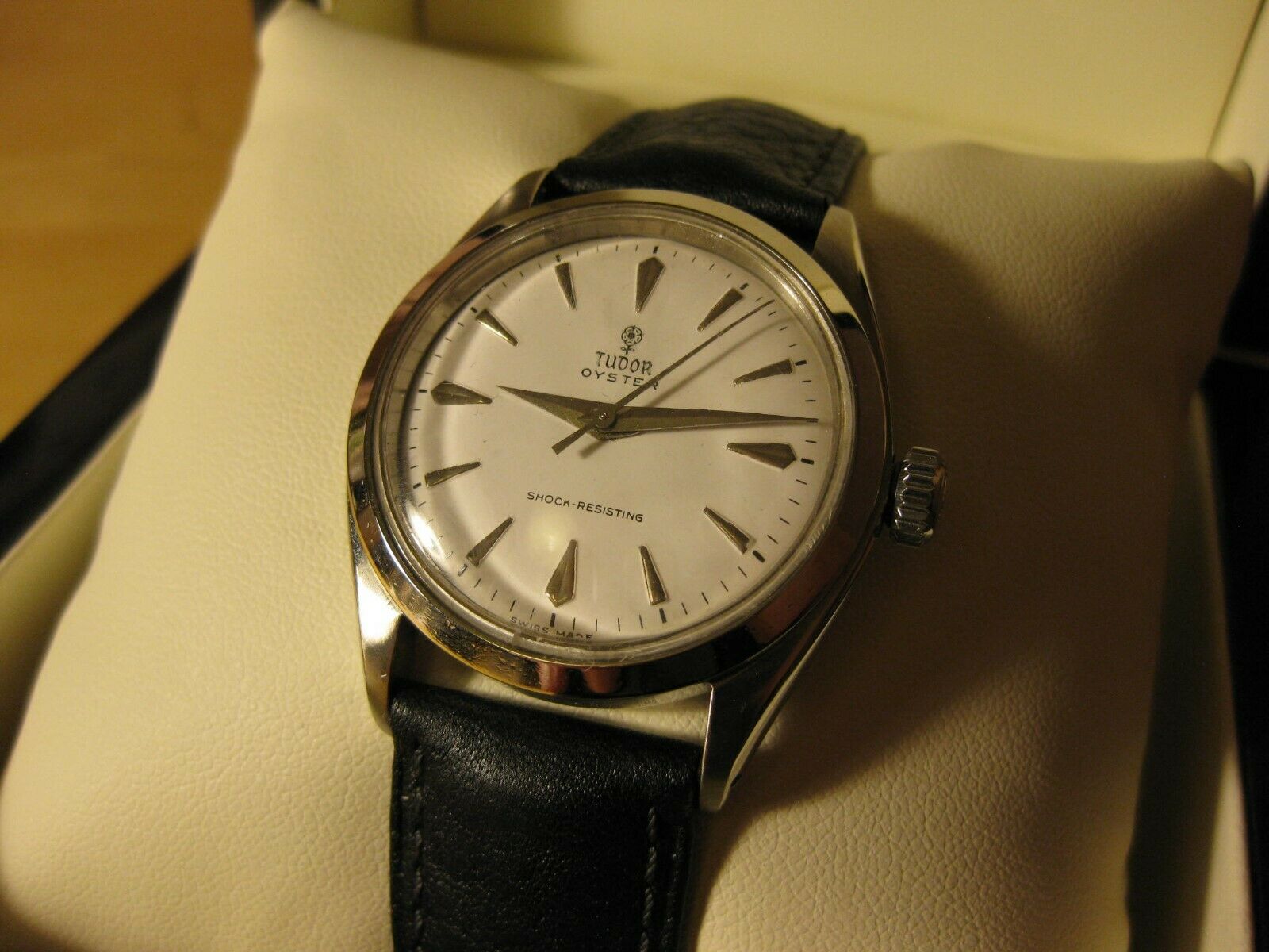 ROLEX TUDOR SMALL ROSE OYSTER MODEL 7934 MECHANICAL VINTAGE MENS WATCH ...