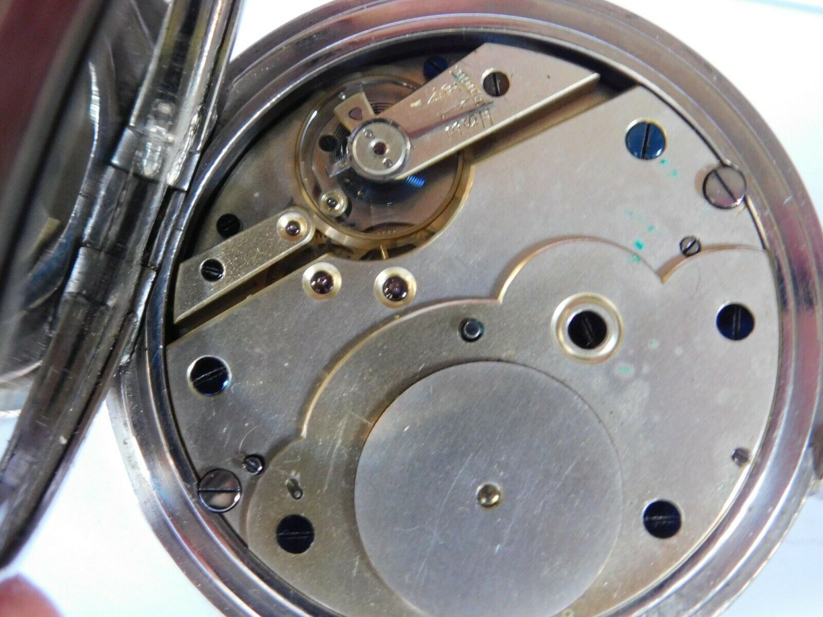 ANTIQUE GOLIATH POCKET WATCH 8 DAY GOLIATH BY WEIR & SONS DUBLIN ...