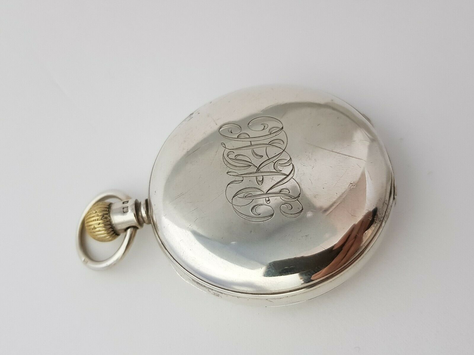 J. W. Benson London Silver Full Hunter Pocket Watch Case | #22838931