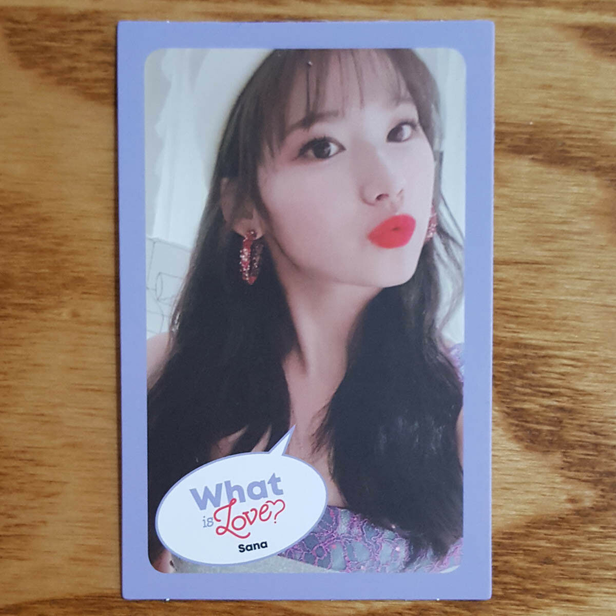 Sana Official Photocard Twice What Is Love The 5th Mini Album Kpop ...
