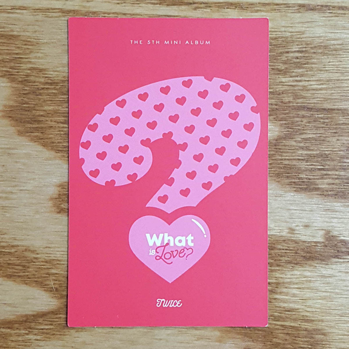Sana Official Photocard Twice What Is Love The 5th Mini Album Kpop ...