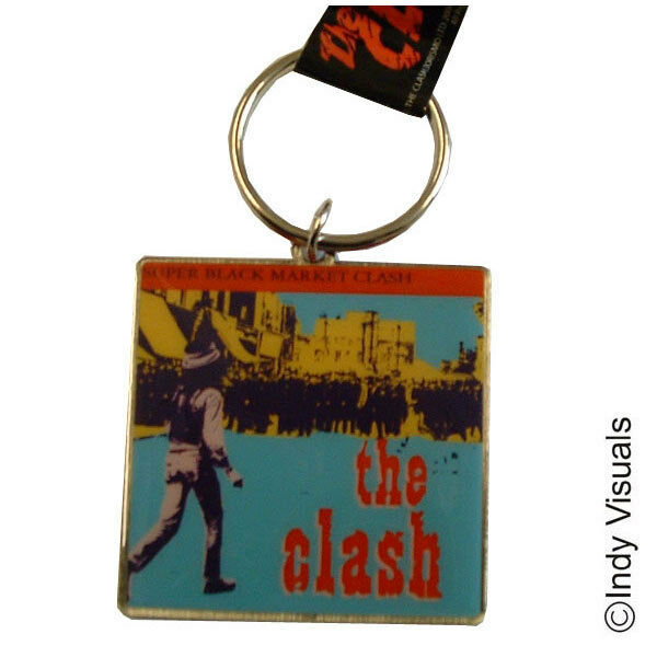 The Clash Black Market Clash Cover OFFICIAL Gift Metal Keyring | #22825182