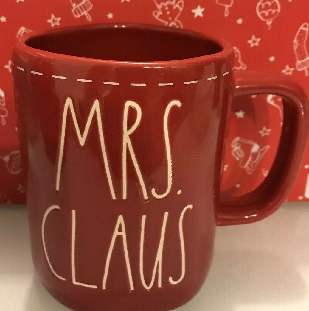 Rae Dunn Red Christmas Mug Mrs Claus Canada Release | #22784929