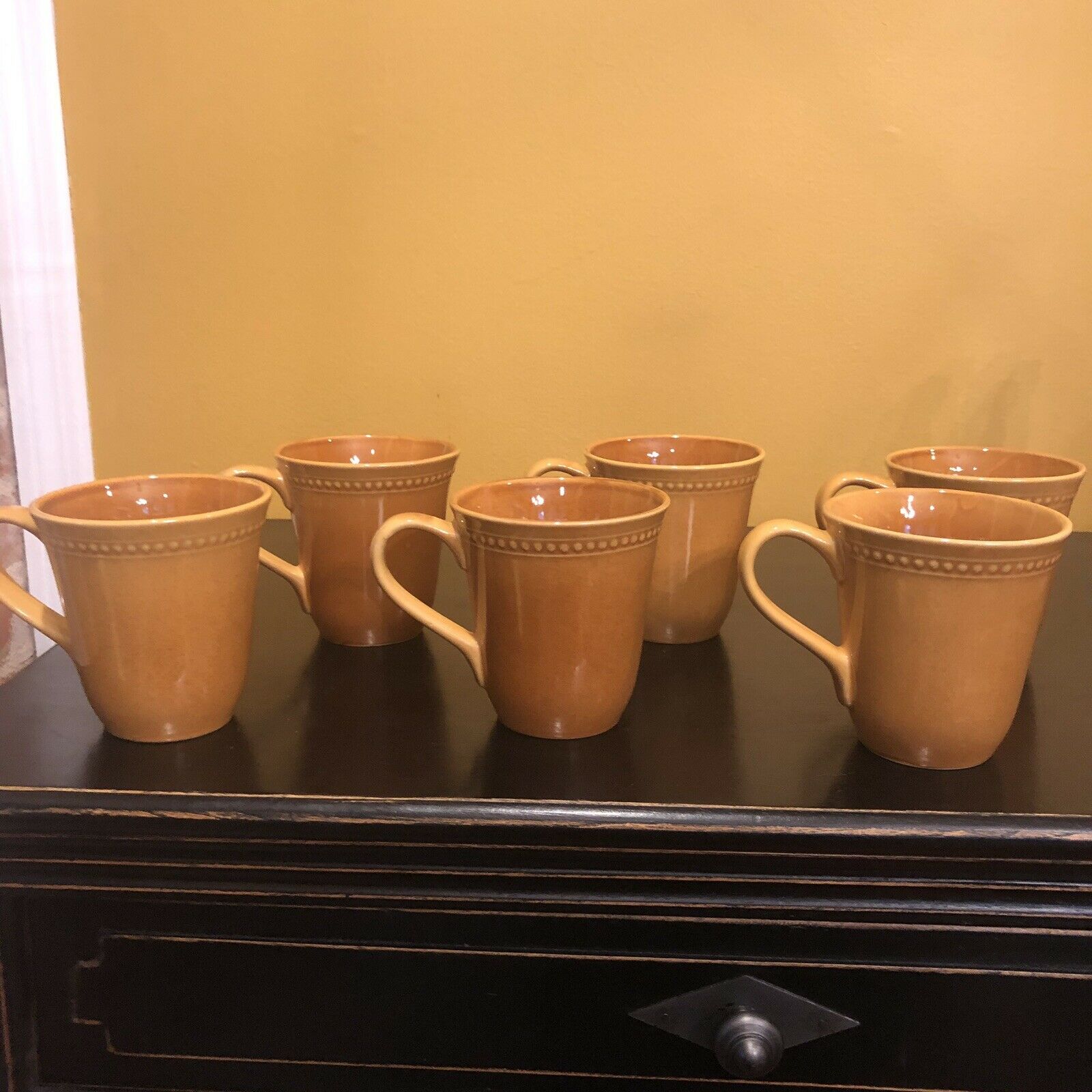 Pier 1 Imports Spice Route Ginger By Pier 1 Coffee Mugs Set Of 6 ...