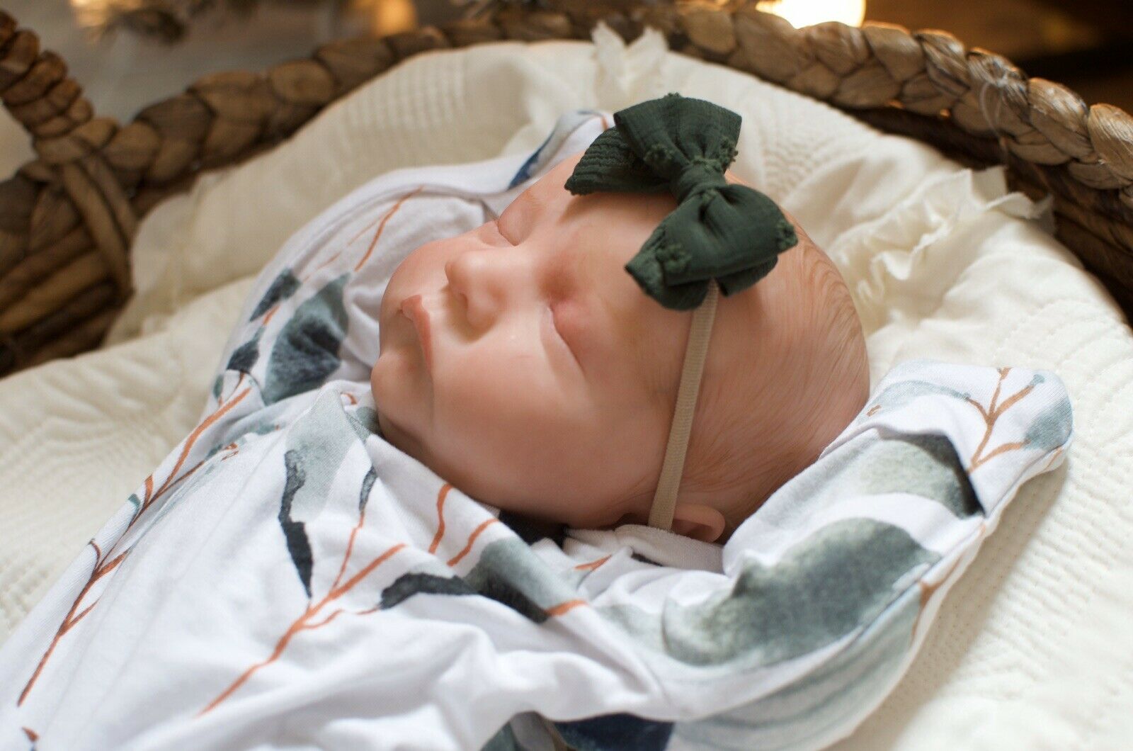 Reborn Baby Doll Levi Bonnie Brown Cuddle Body | #22734512