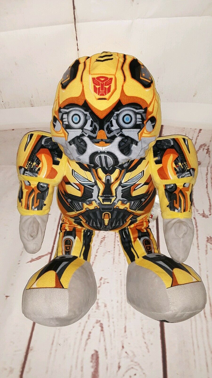 Bumble Bee Transformers 16 " Build A Bear Plush Stuffed Bear W/Sounds ...