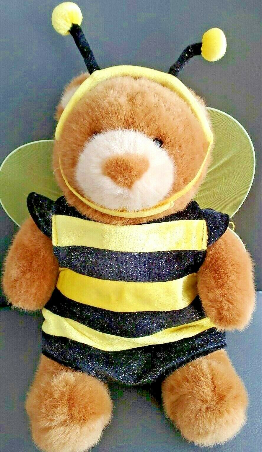 BUILD A BEAR: LIGHT BROWN BEAR IN BUMBLE BEE COSTUME | #22615276