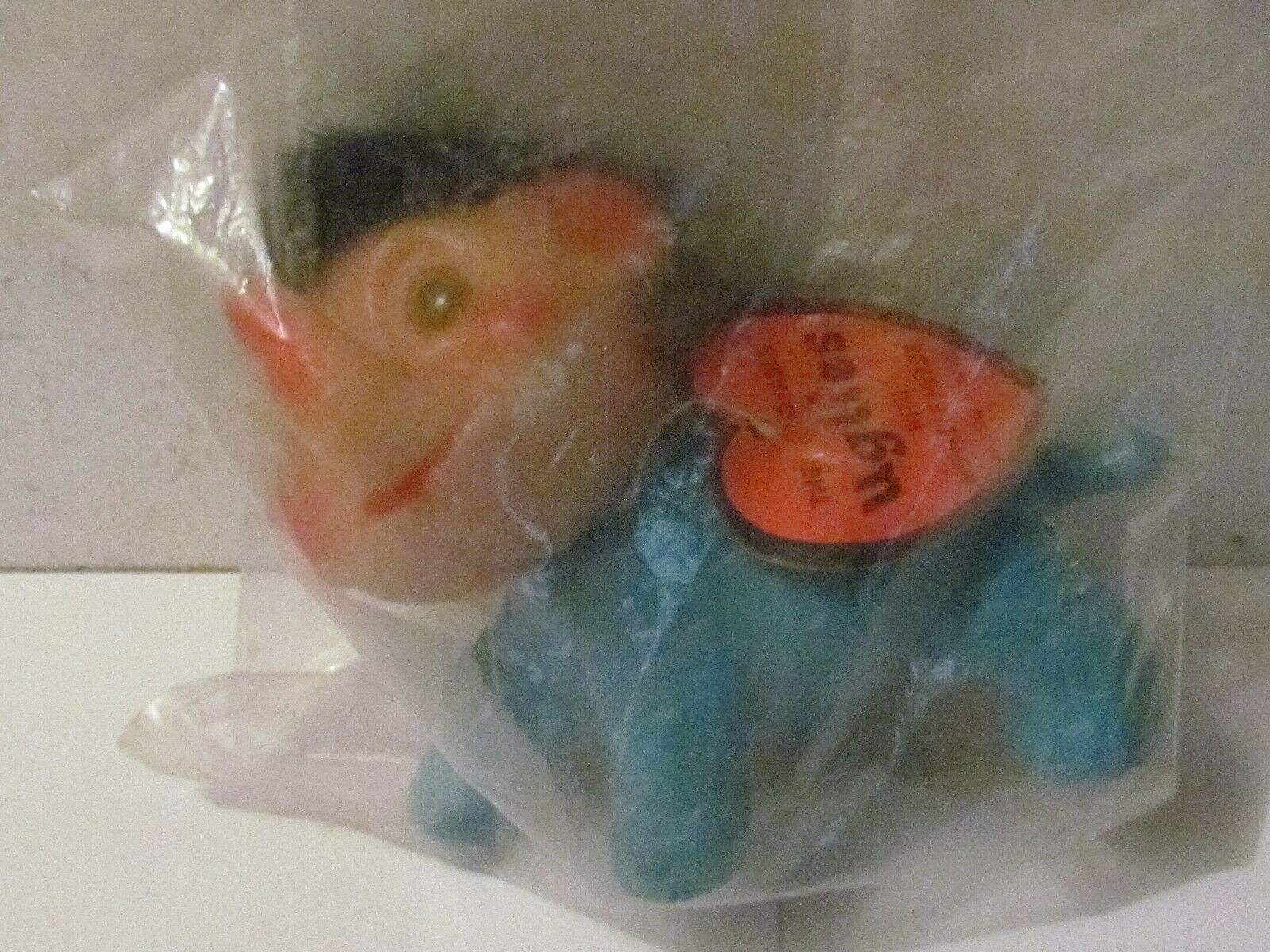 1960s Lovable Uglies Blue Elephant Troll With Real Fur Hair Made In ...