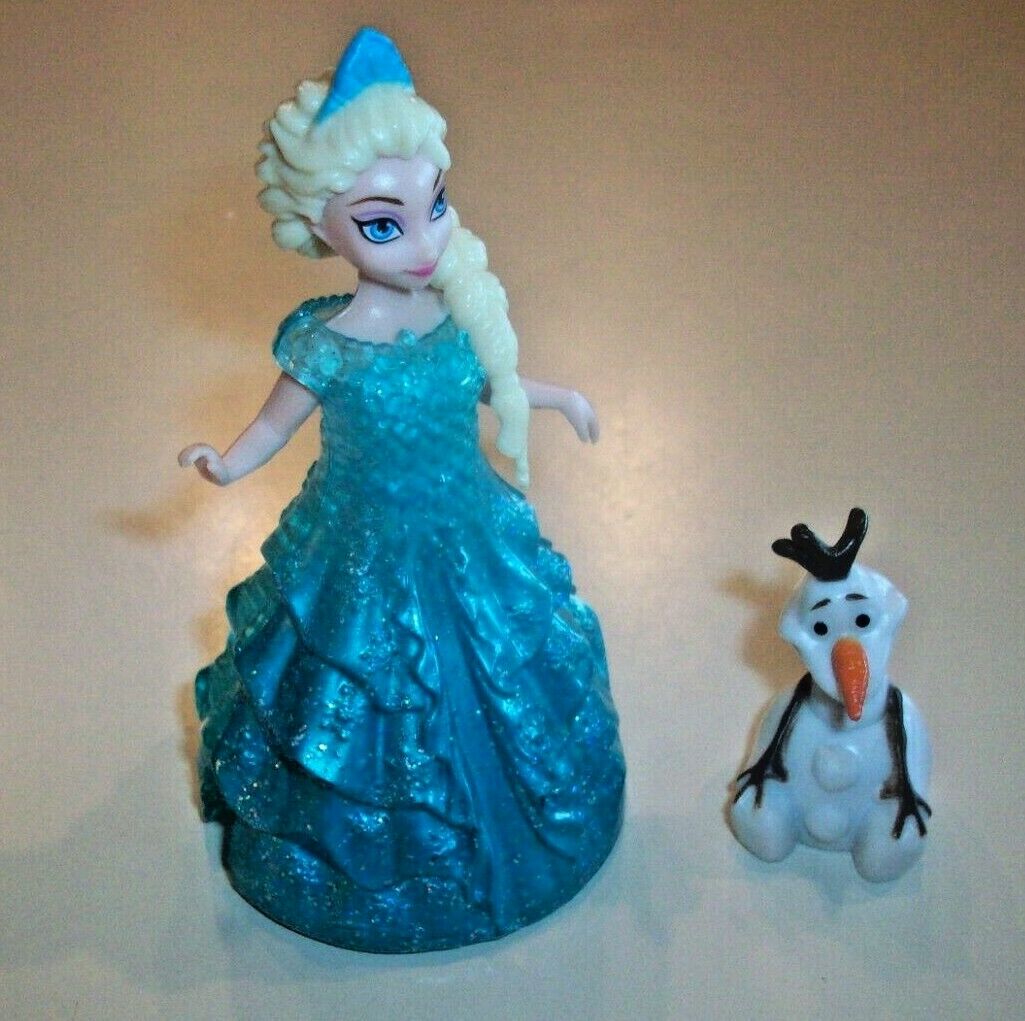Polly Pocket Disney Princess Glitter Glider Castle With Elsa Doll ...