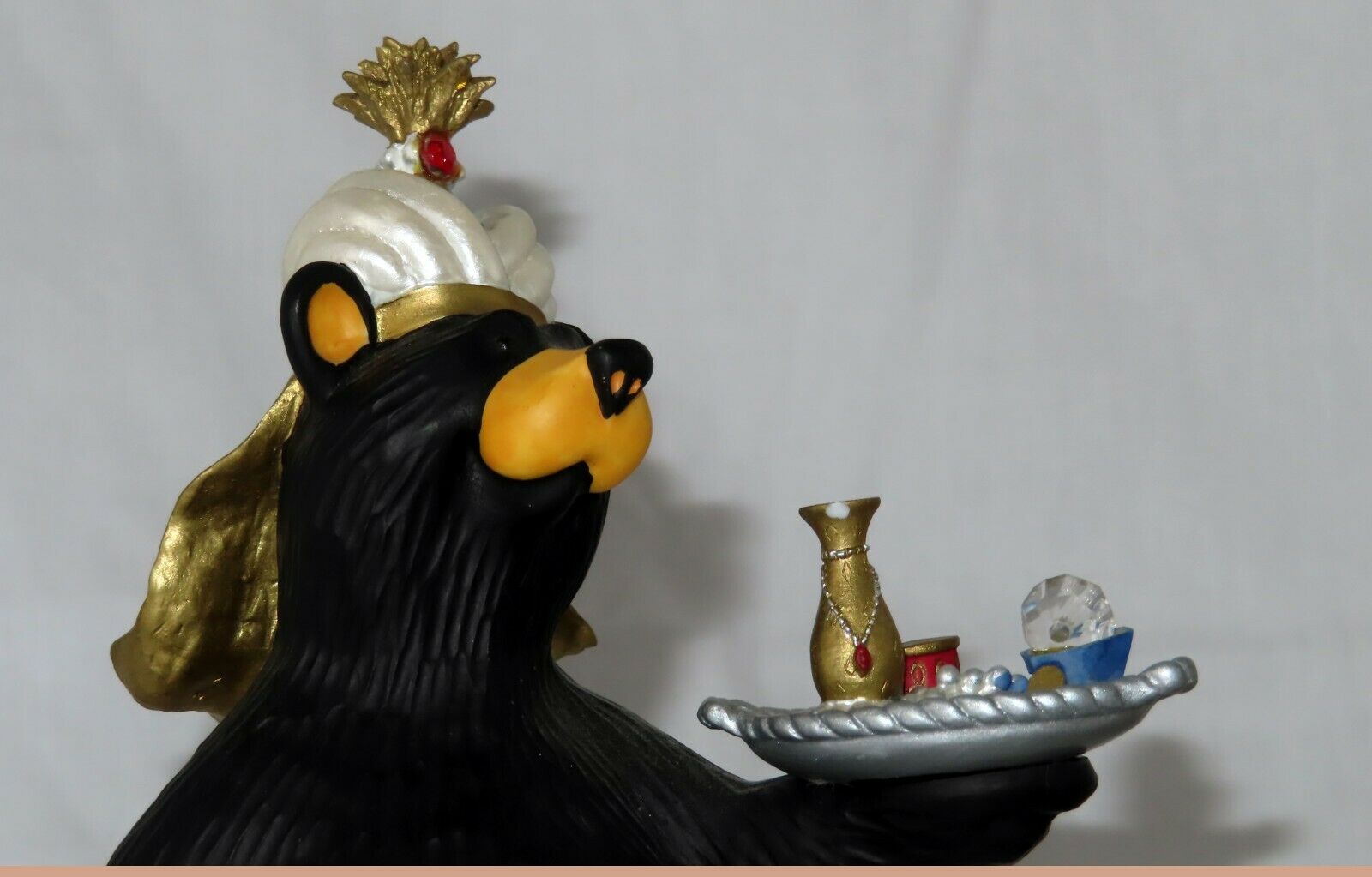 Big Sky Carvers Beartivity Bear Nativity Jeff Fleming Wisemen Drummer ...