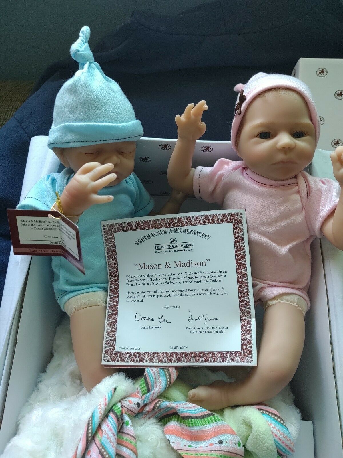 ASHTON - DRAKE MADISON AND MASON TWIN BABY DOLLS | #22554134