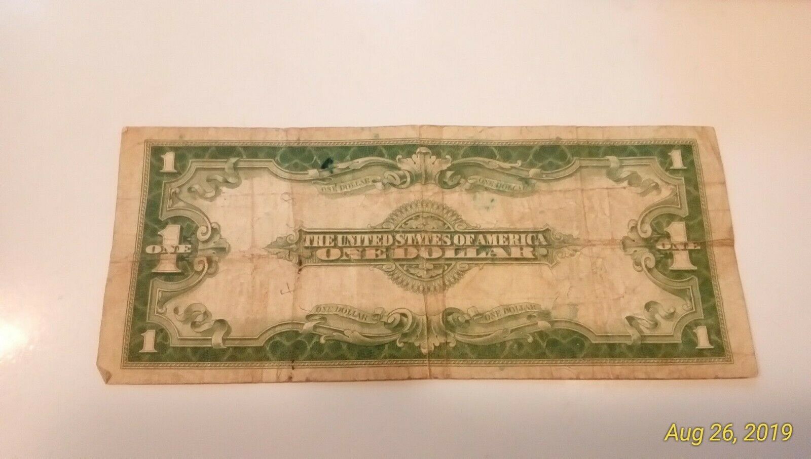 THIS IS A LARGE ONE DOLLAR BILL SILVER CERTIFICATE 1923 | #22458930