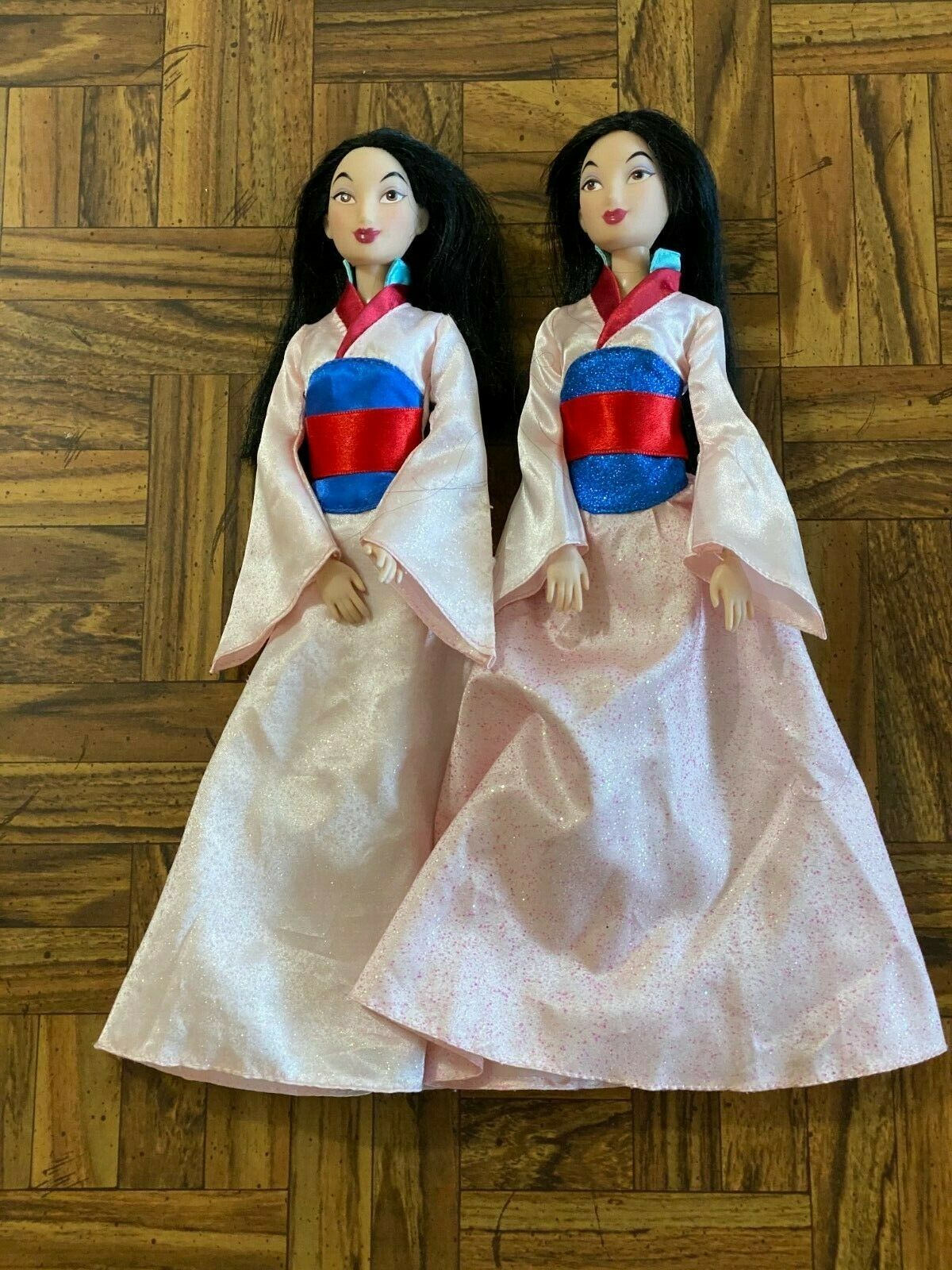 Disney Store Articulated Mulan Dolls 2 Different With Clothes | #22478123