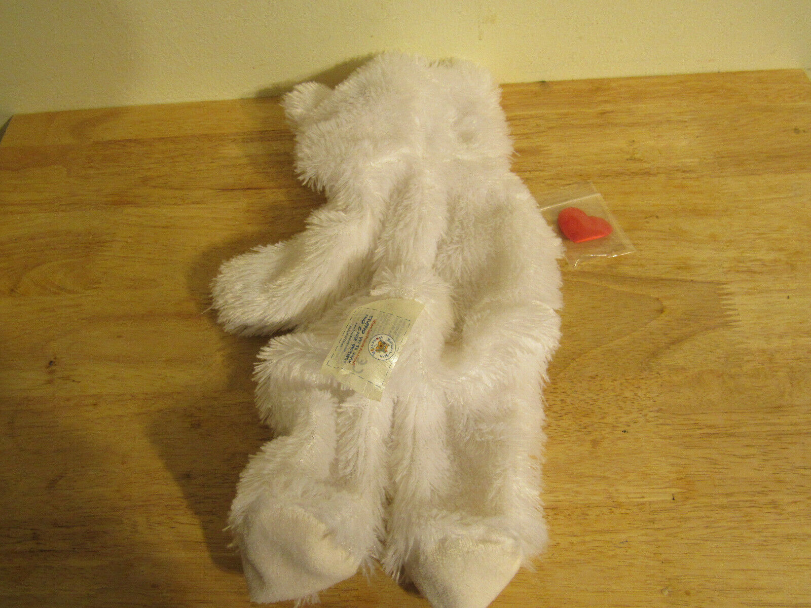 Build A Bear Unstuffed Christmas White Bear With Bow And Heart 16 ...