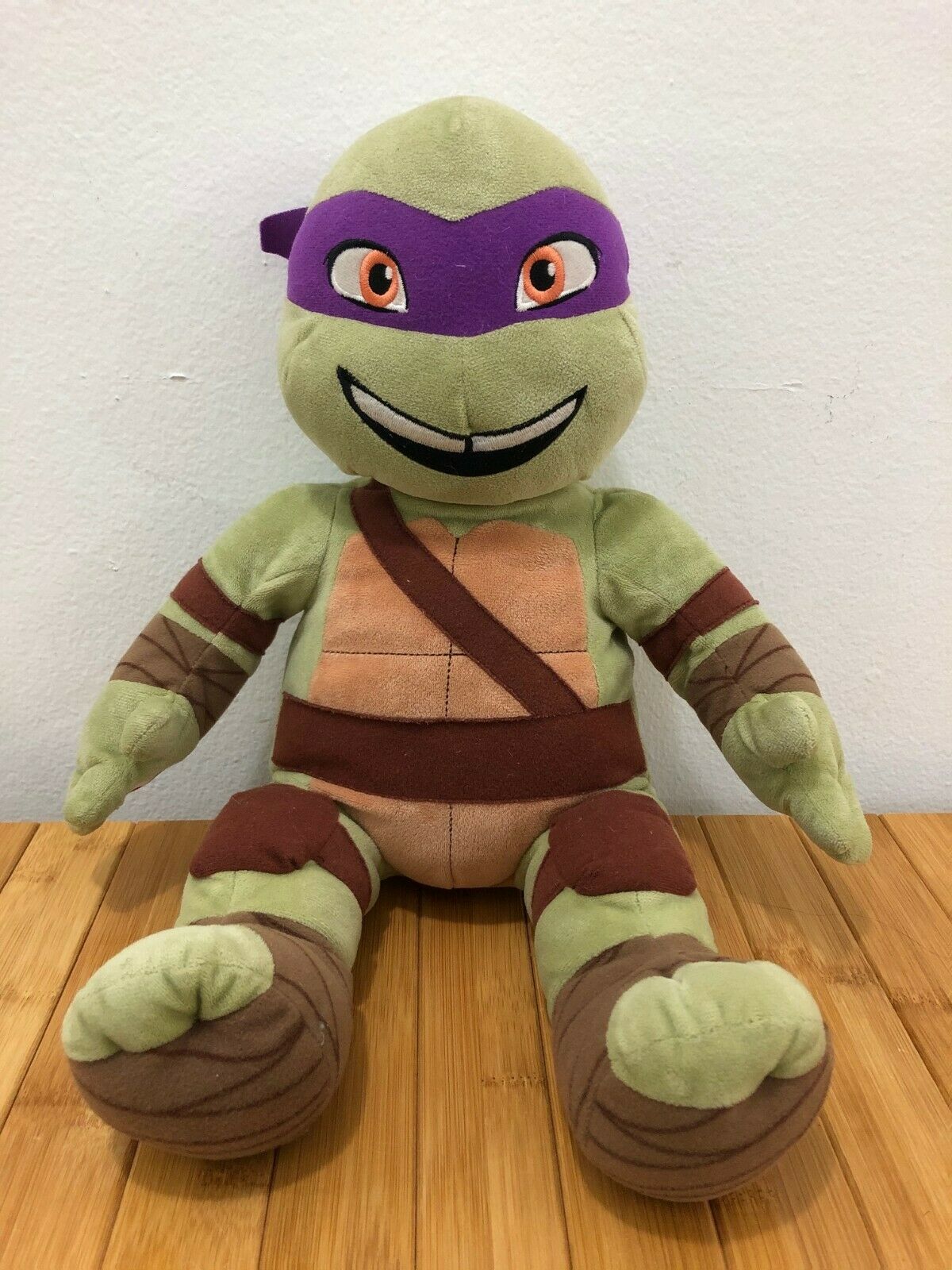 Build A Bear Teenage Mutant Ninja Turtles Donatello 17” Stuffed Plush ...