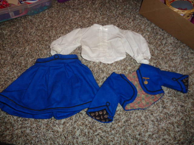 AMERICAN GIRL PLEASANT COMPANY ADDY SCHOOL SUIT AND BLOUSE SET | #22475498