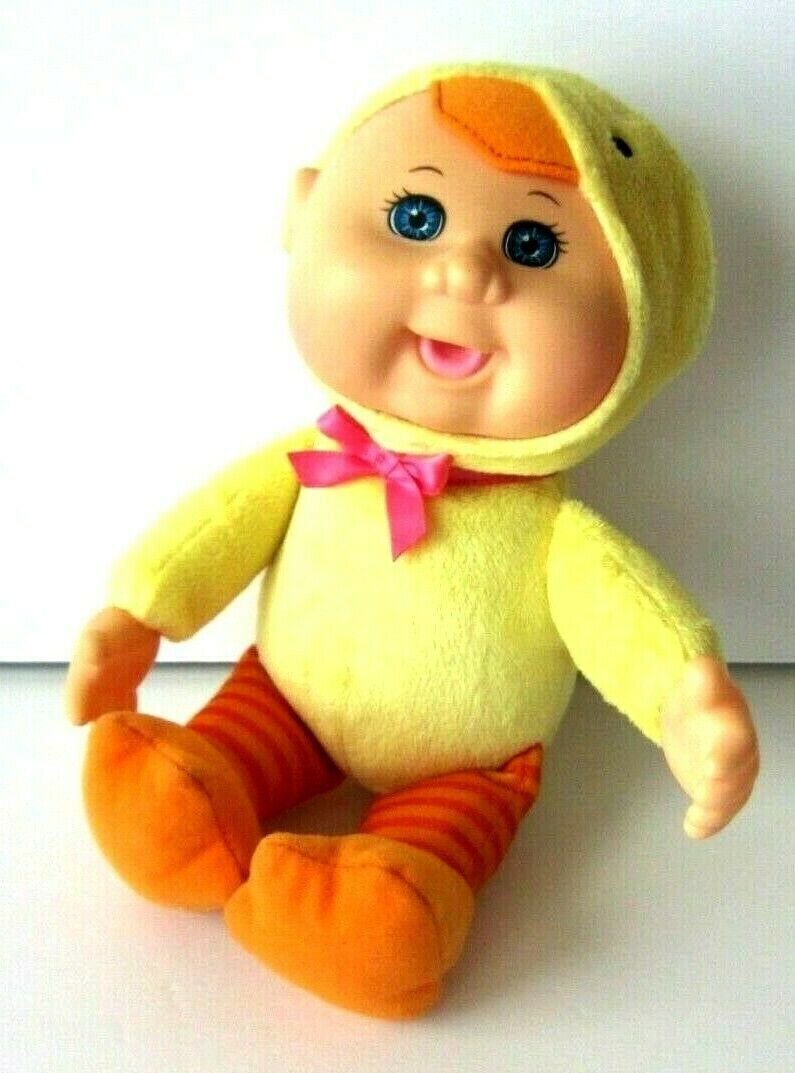 Cabbage Patch Kids 10 " Plush In Yellow Duck Outfit Stuffed Animal Toy ...