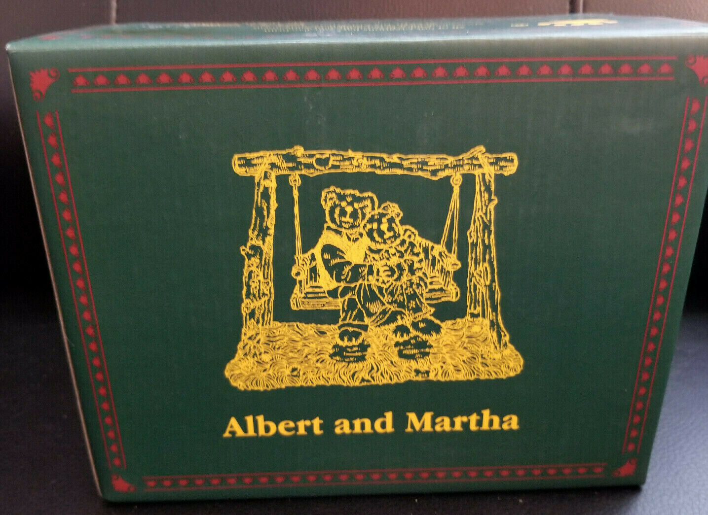 Boyds Bears & Friends Albert And Martha Swing Time Romance Figurine ...