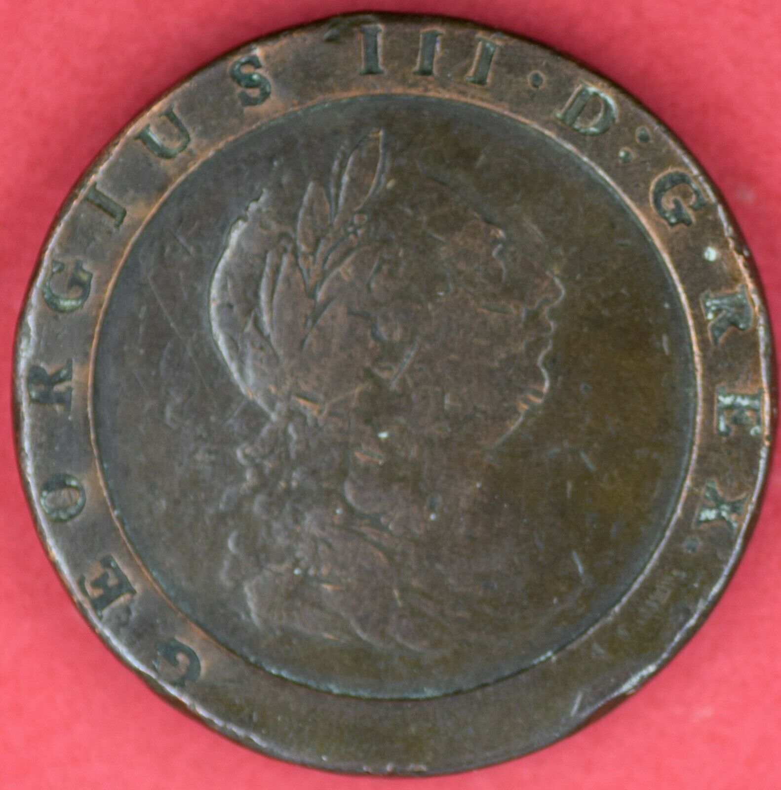 1797 Great Britain Cartwheel 2 Pence Fine King George III | #22419047