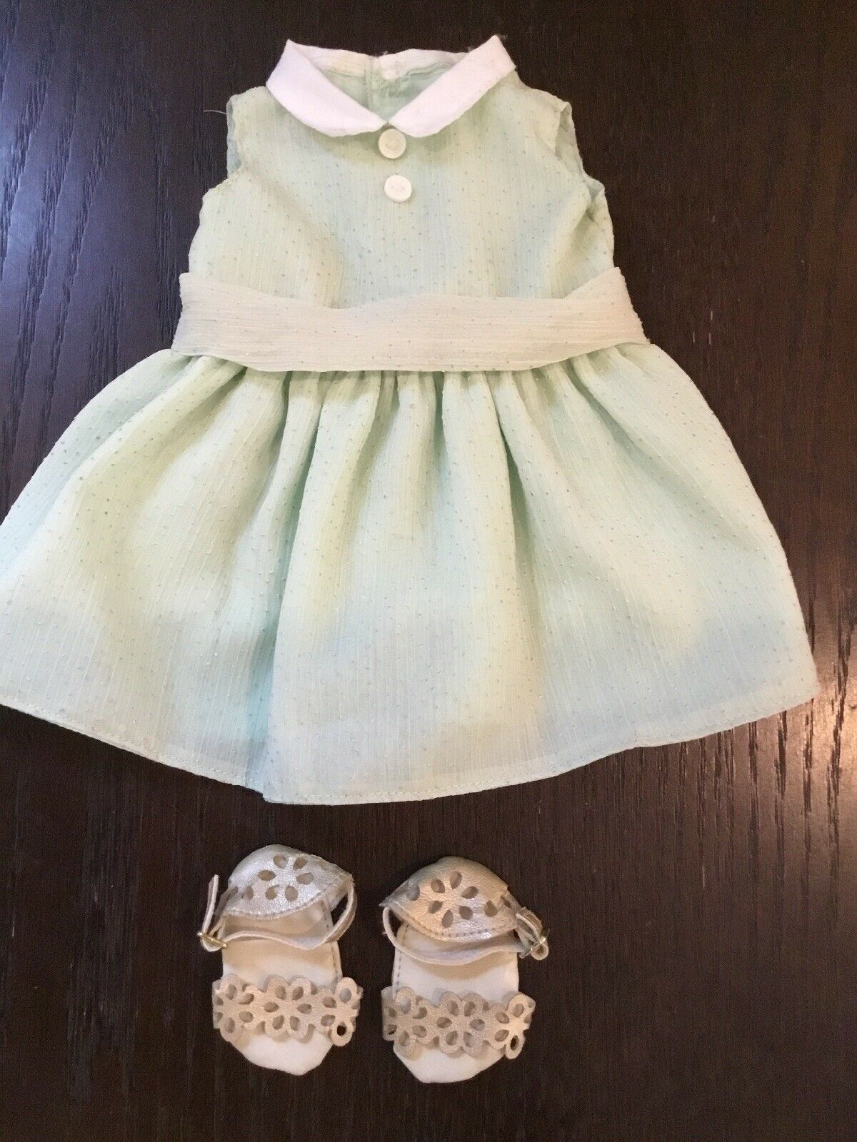18 Inch Doll Clothes Dress & Sandals For American Girl Doll | #22407721